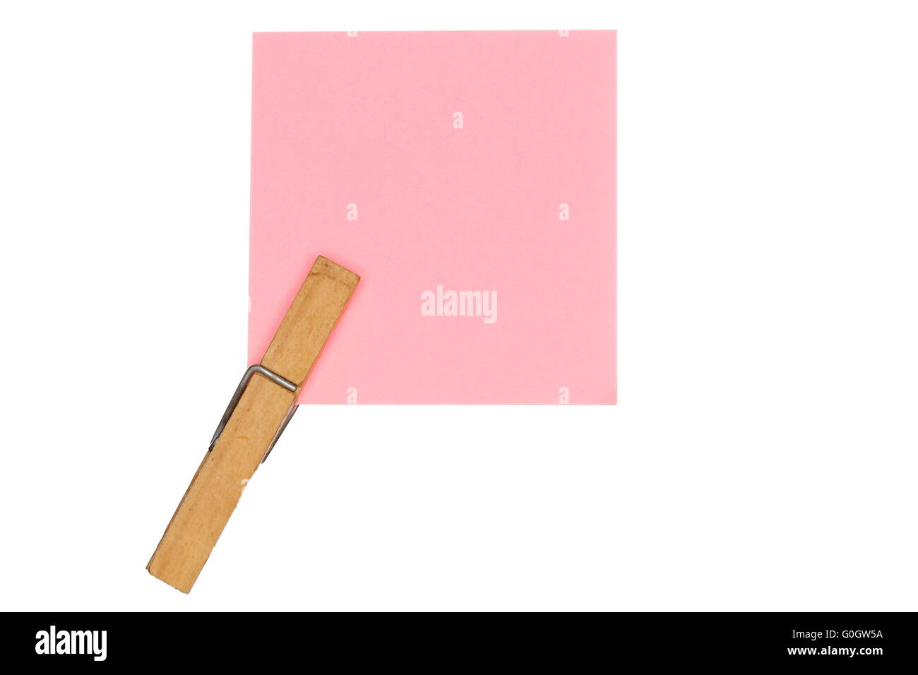 rose paper with peg Stock Photo - Alamy