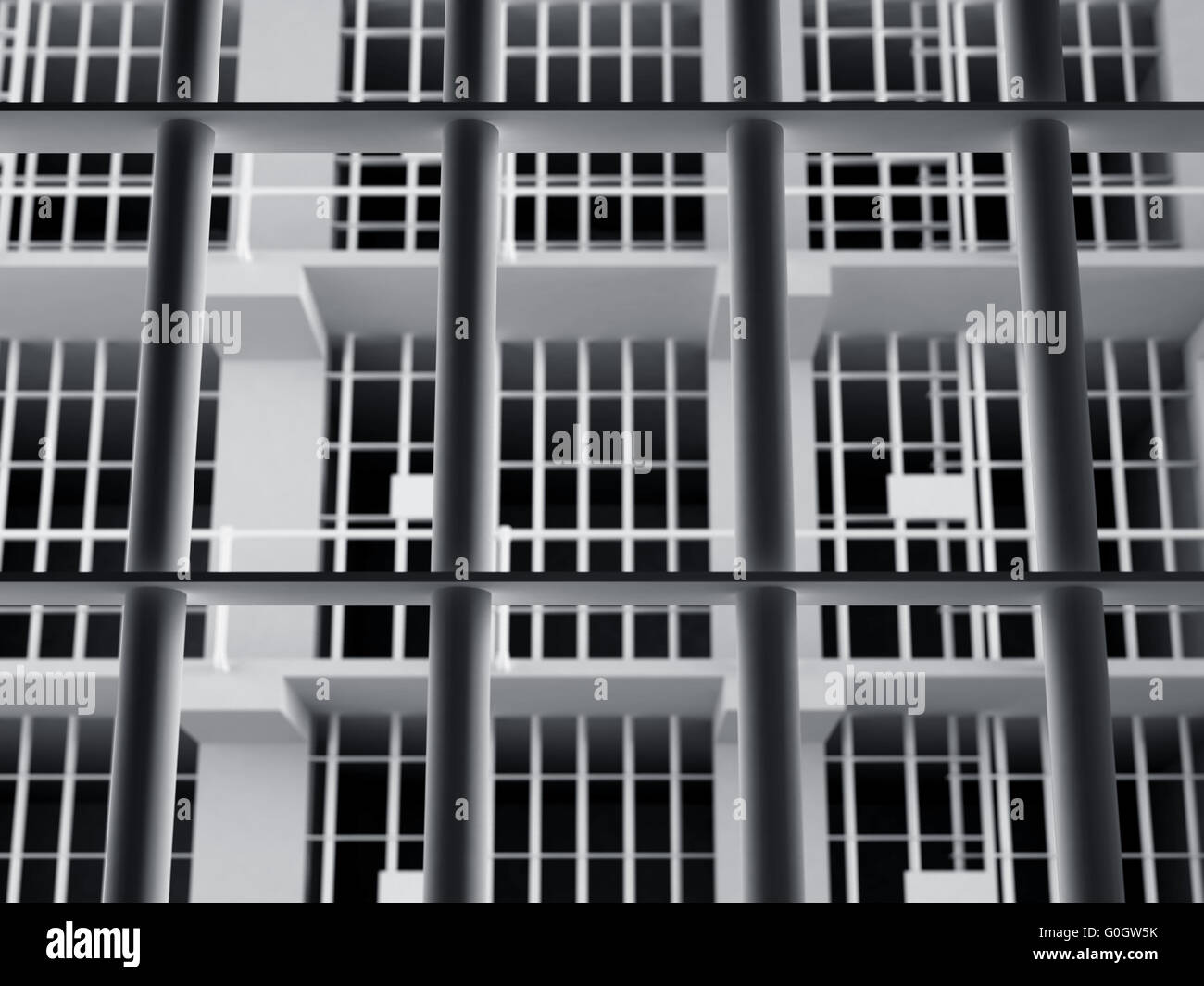cell with iron bars Stock Photo - Alamy