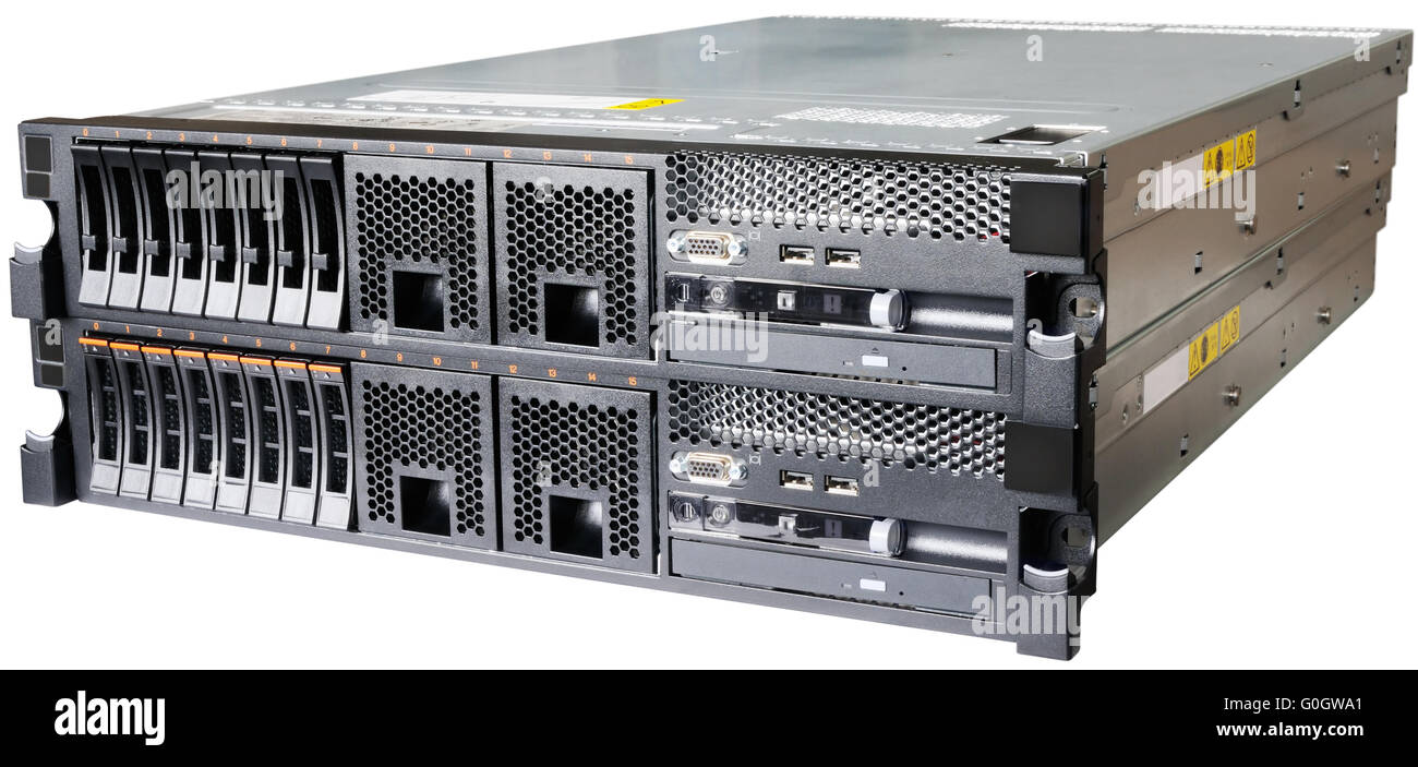 Rack mount servers hi-res stock photography and images - Alamy