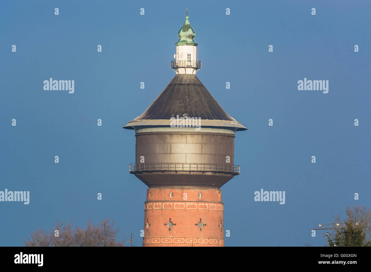 Old Water Tower in Velbert, Germany Stock Photo - Alamy