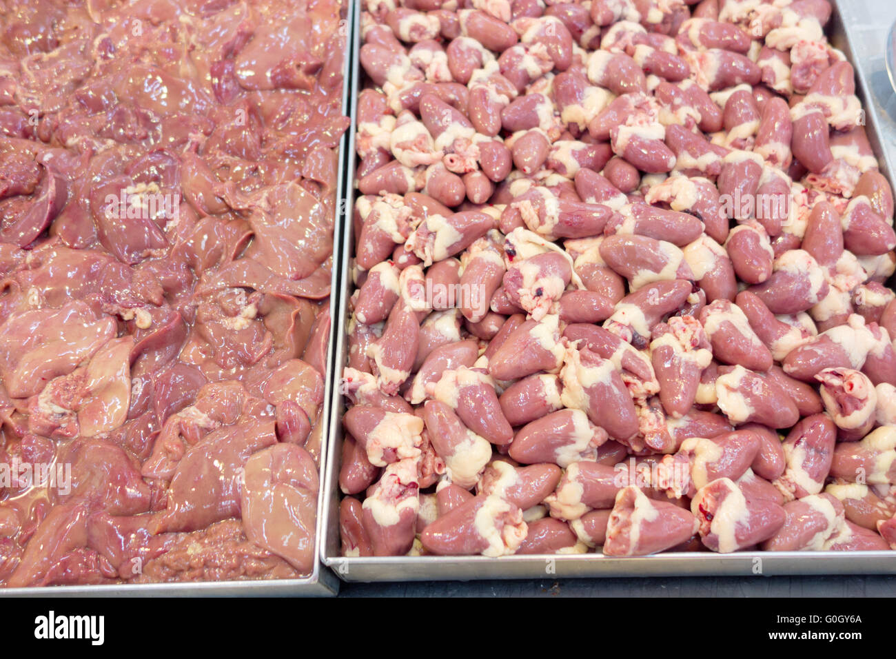 Offal heart hi-res stock photography and images - Alamy