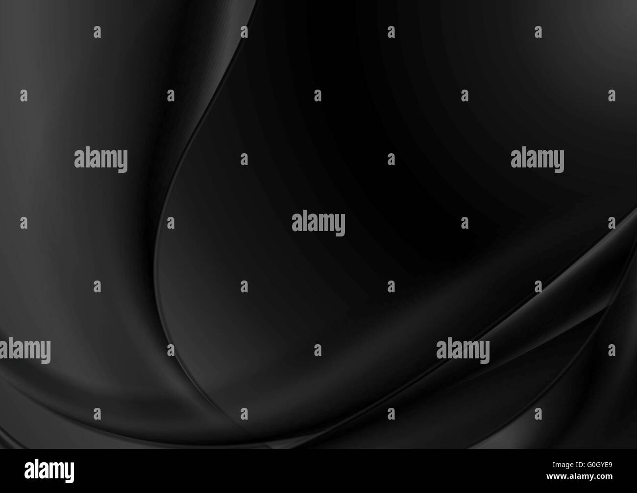 Black abstract smooth waves background Stock Photo - Alamy