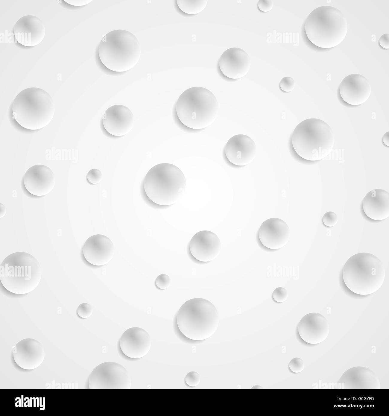 Abstract light grey circle balls background Stock Photo - Alamy