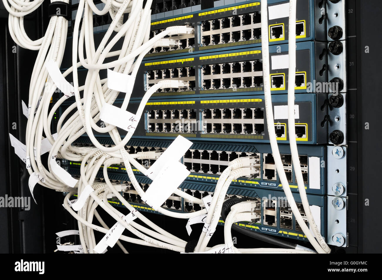 Rack switch hi-res stock photography and images - Alamy