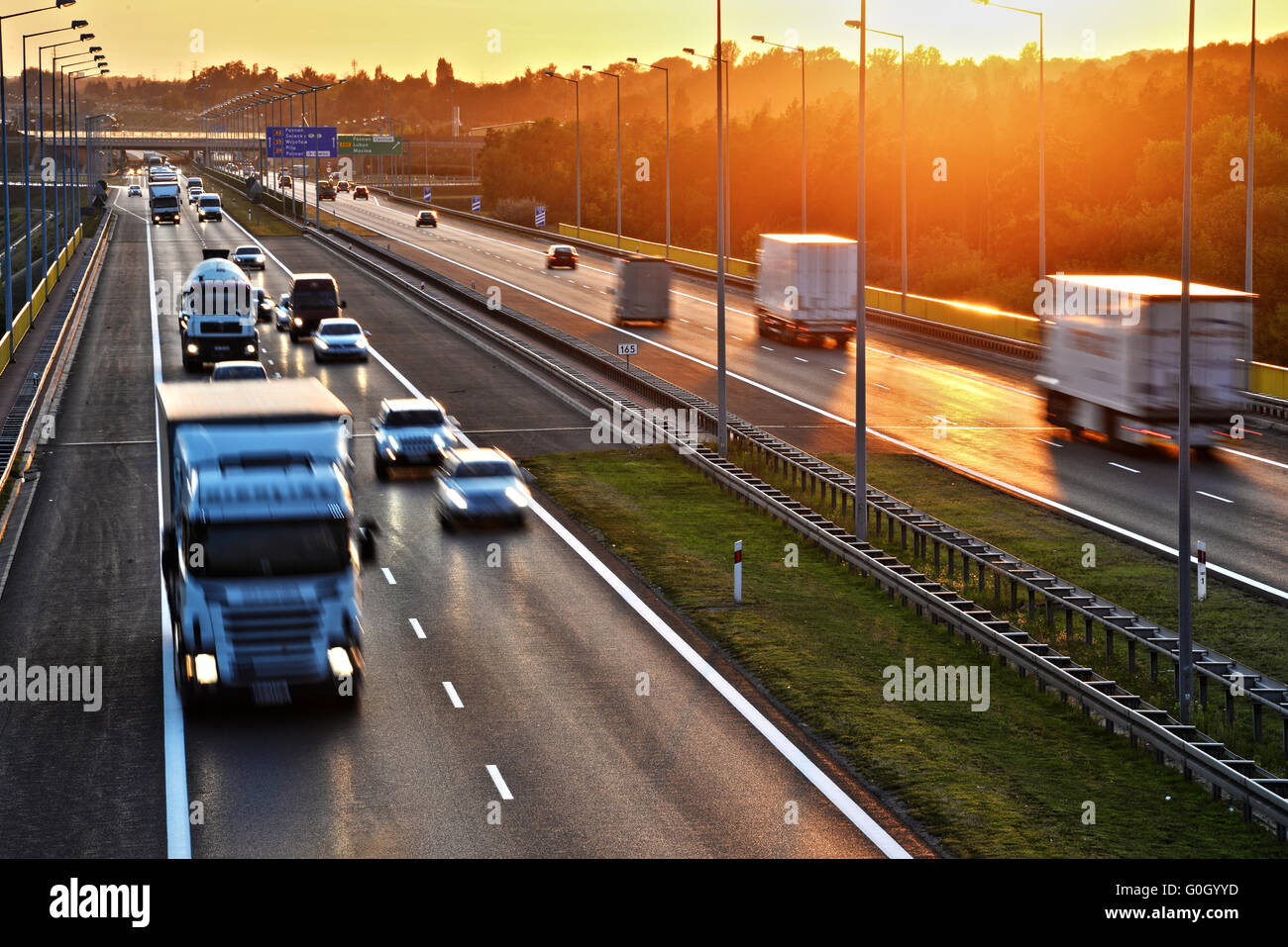 Autobahn poland hi-res stock photography and images - Alamy