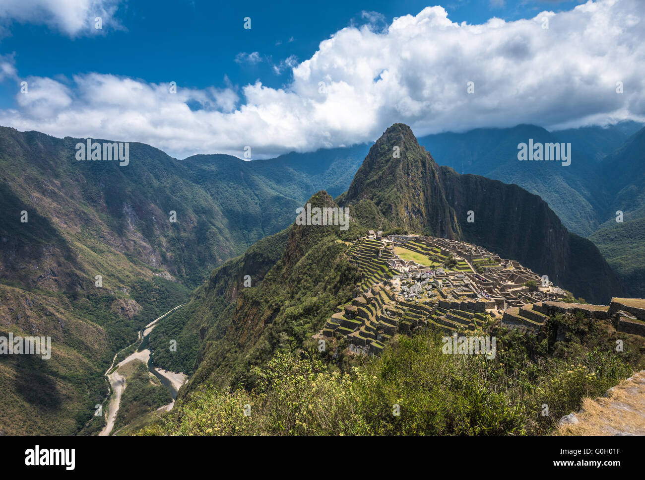 Machu Picchu, UNESCO World Heritage Site. One of the New Seven Wonders ...