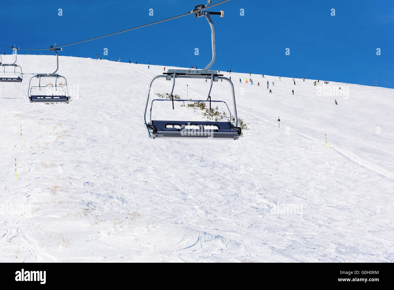chair lift for skiing Stock Photo - Alamy