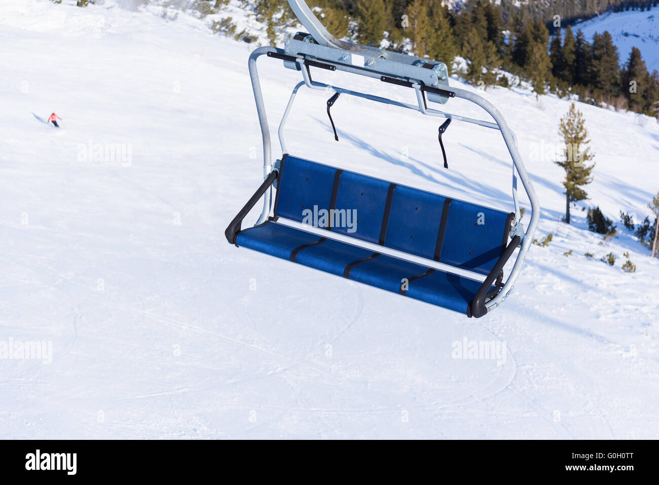 chair lift for skiing Stock Photo - Alamy