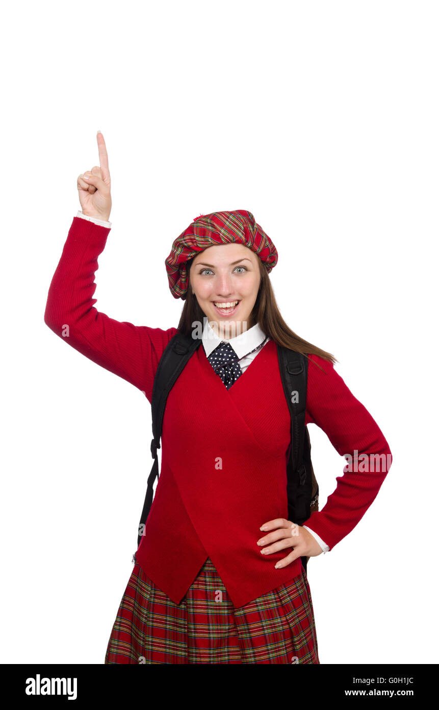 College virtual class girl hi-res stock photography and images - Alamy