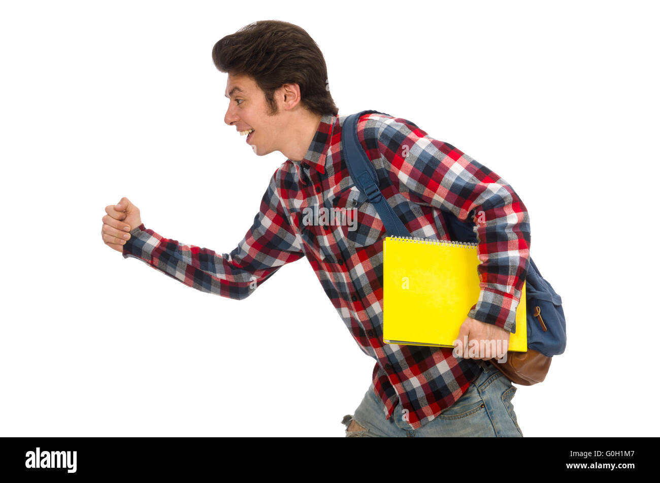 Hurry and college student hi-res stock photography and images - Alamy