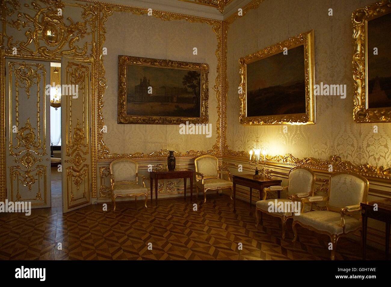 Pantry in the Catherine Palace Stock Photo - Alamy