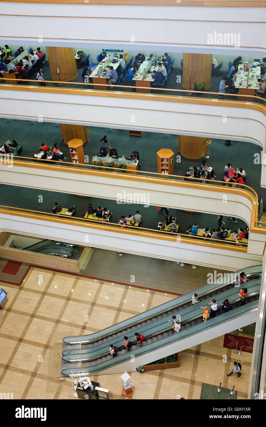 Hong Kong Central Library Stock Photo - Alamy