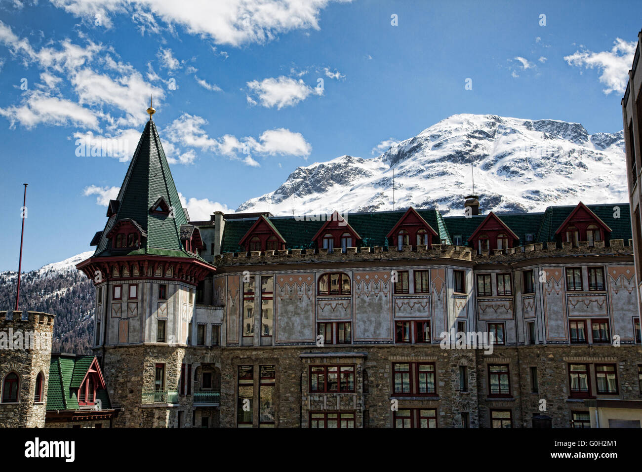 Leaning tower of st moritz hi-res stock photography and images - Alamy