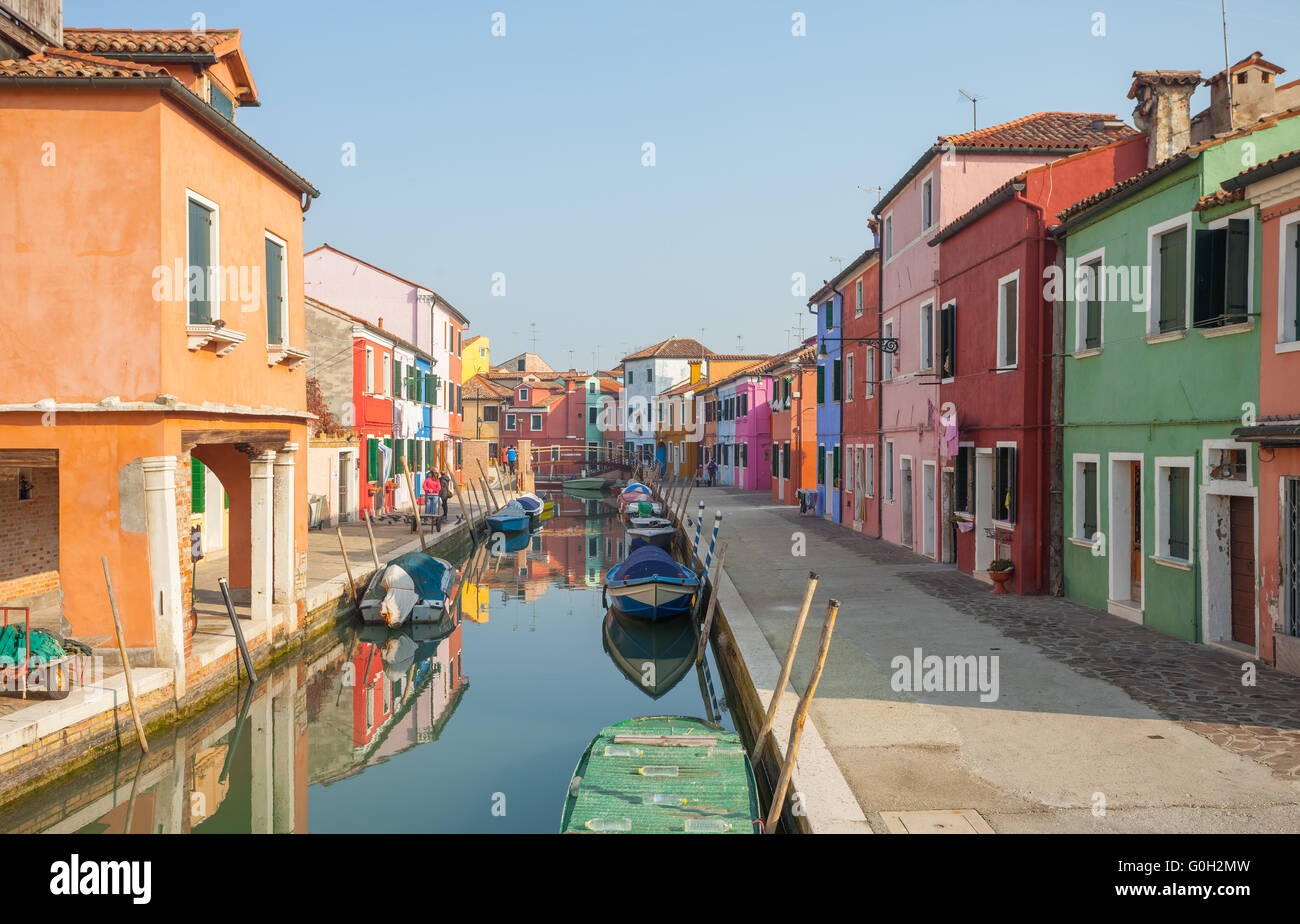 Vintage view from the burano island hi-res stock photography and images ...