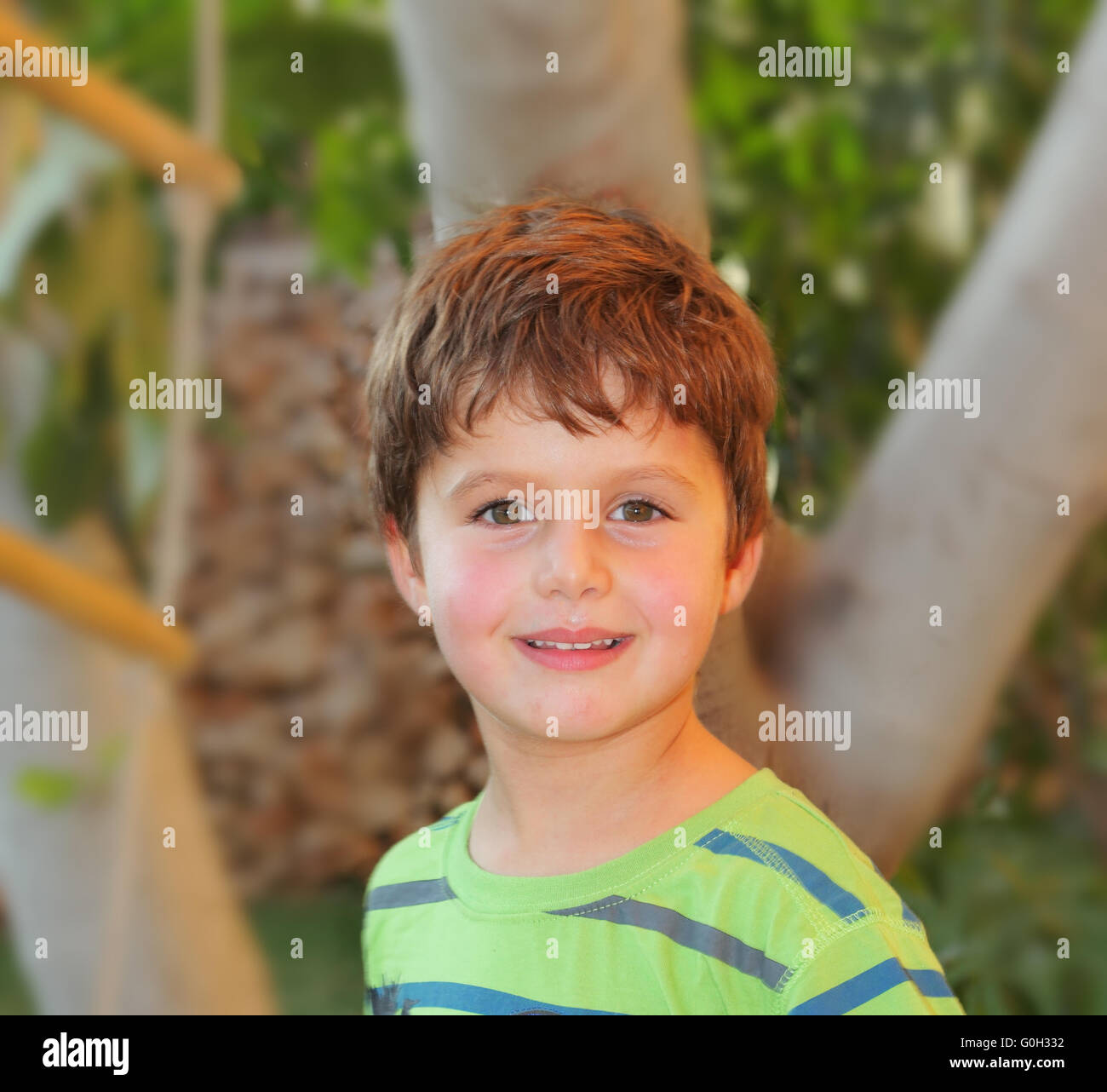 Boy having fun smiling Stock Photo - Alamy