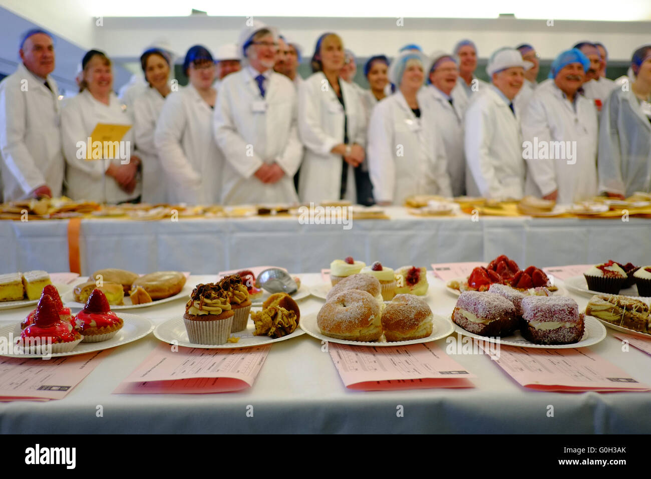 The annual Scottish Baker of the Year competition judging gets underway ...