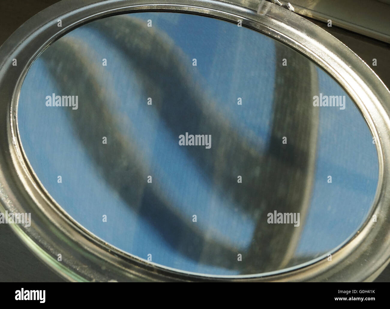 a reflection in the mirror Stock Photo - Alamy