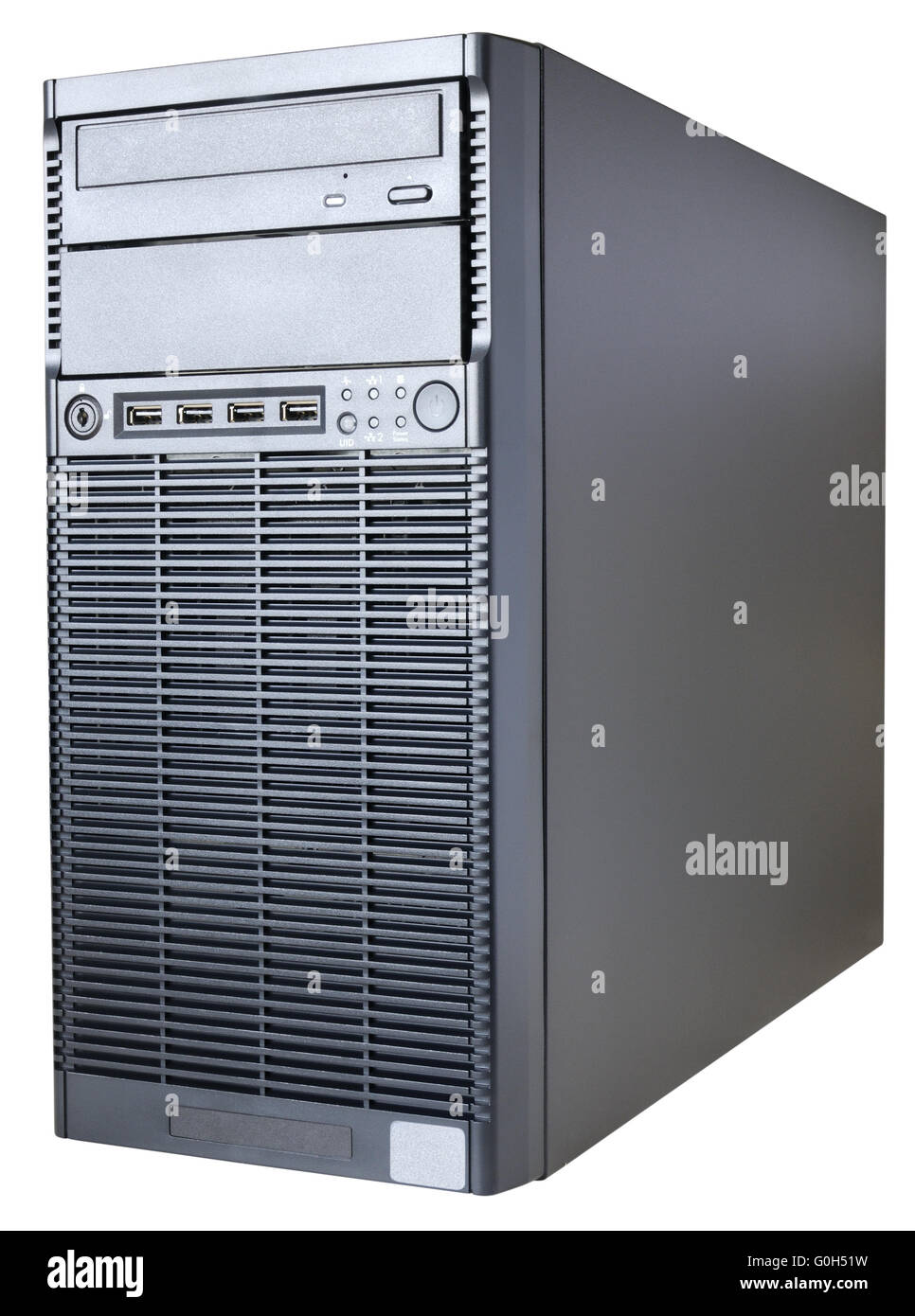 Desktop server isometric view isolated on the white background Stock ...