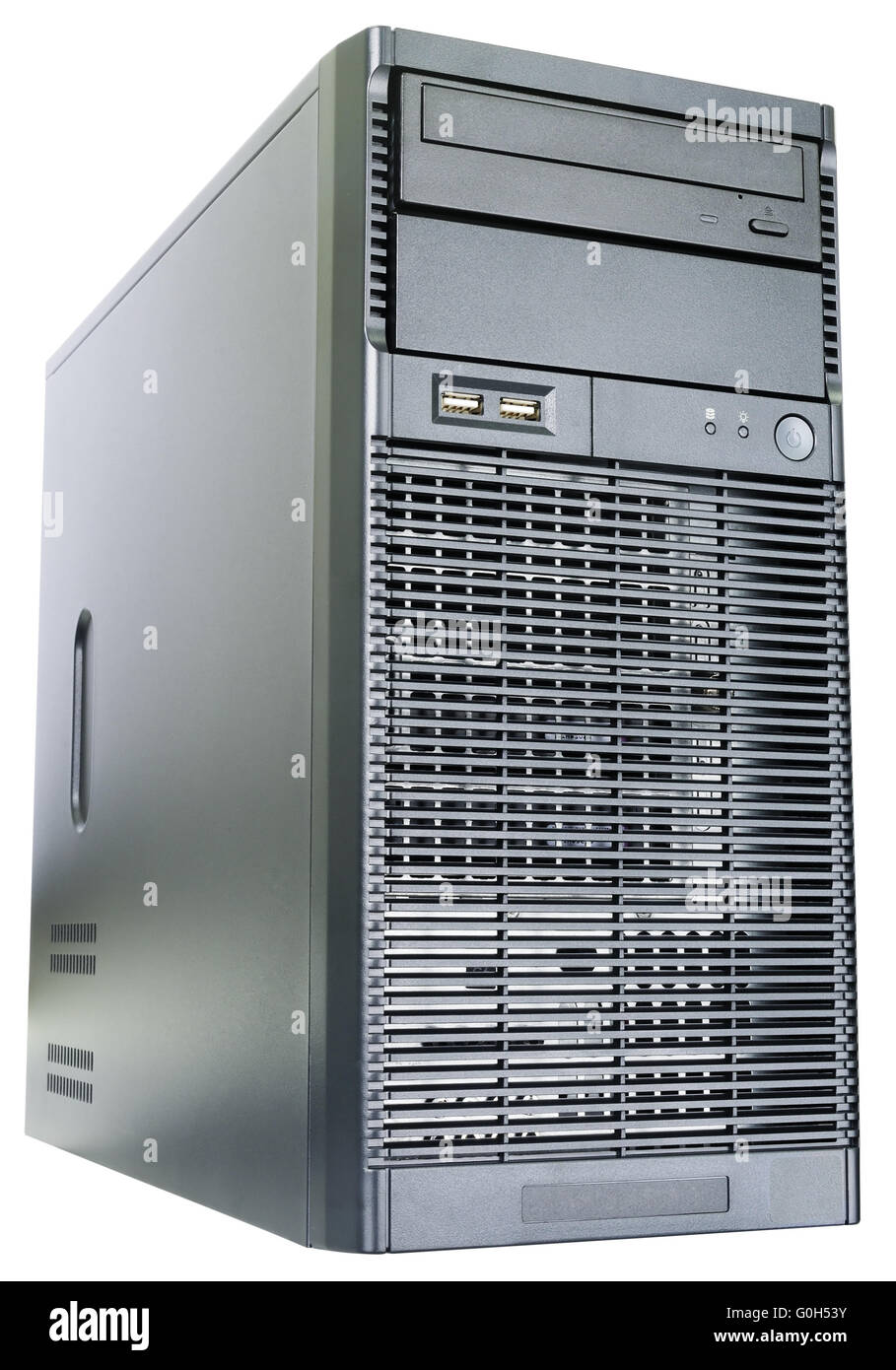 Desktop server isometric view isolated on the white Stock Photo - Alamy