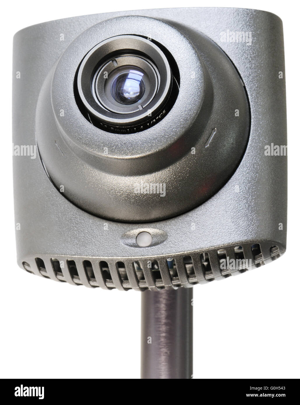 Supervision video camera isometric view isolated on white Stock Photo ...
