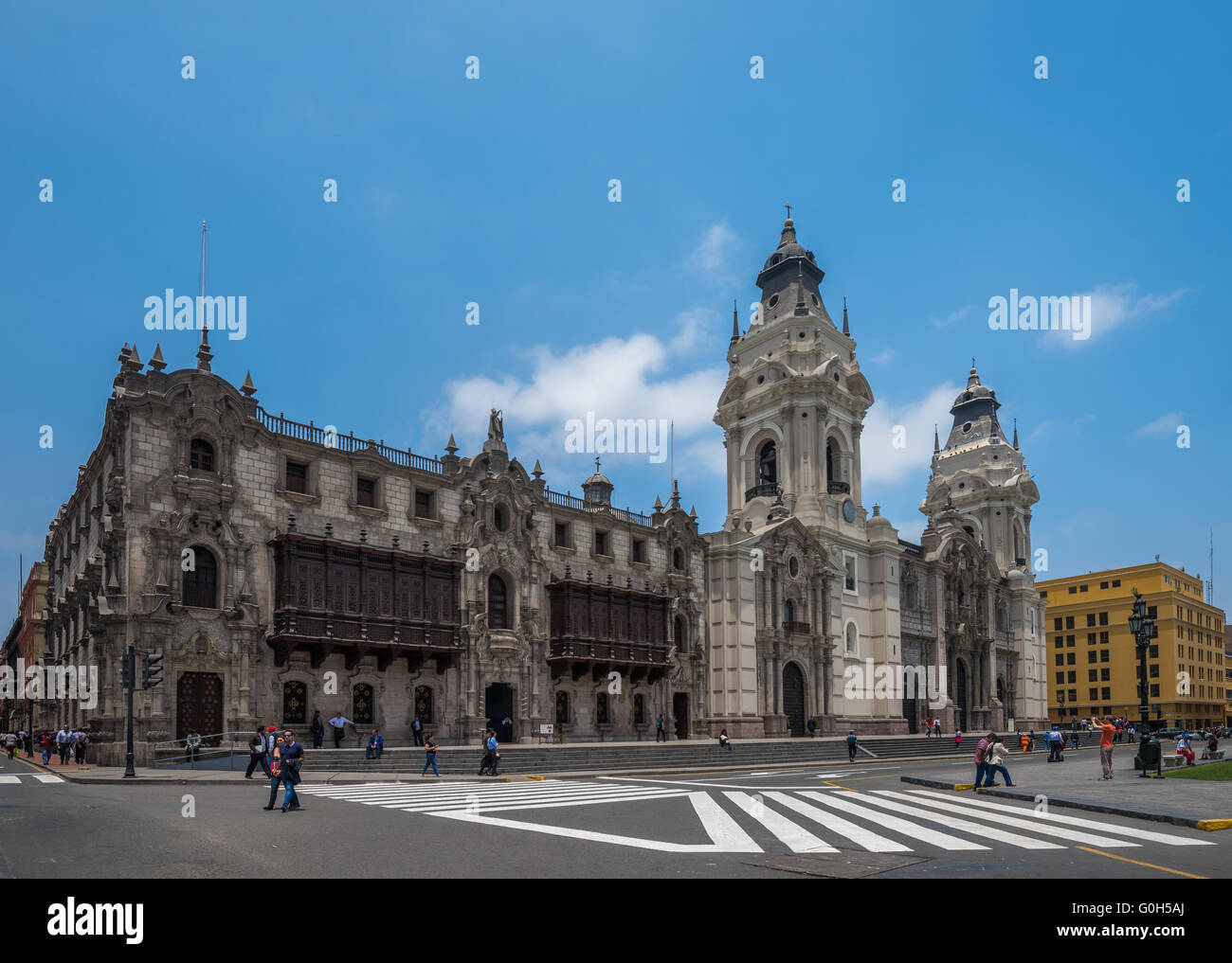 Capital of peru hi-res stock photography and images - Alamy