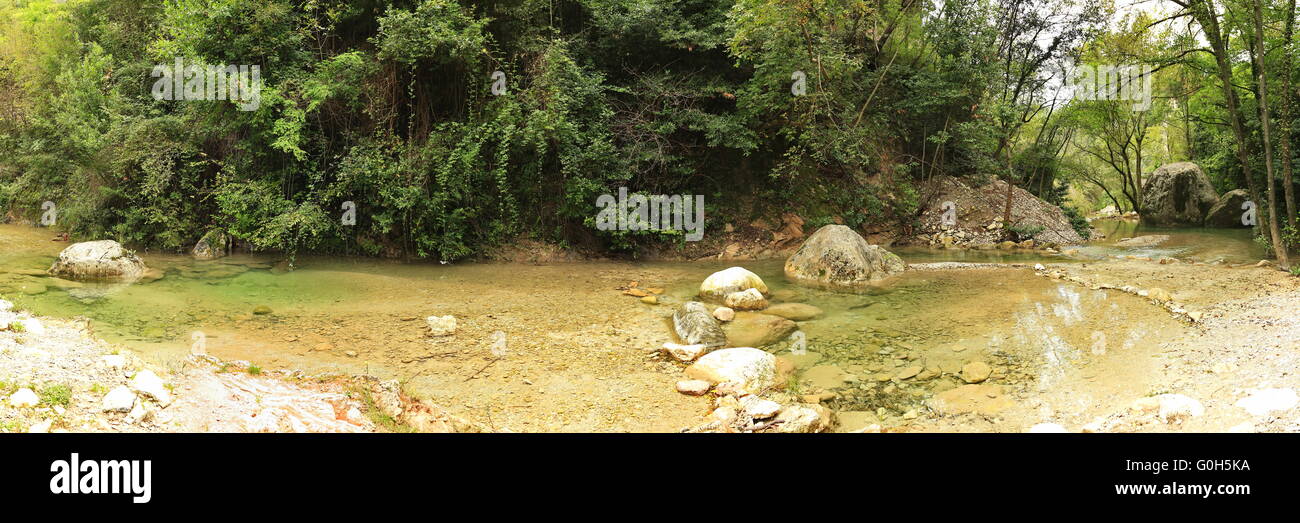 The Valley of the paper mills Stock Photo - Alamy
