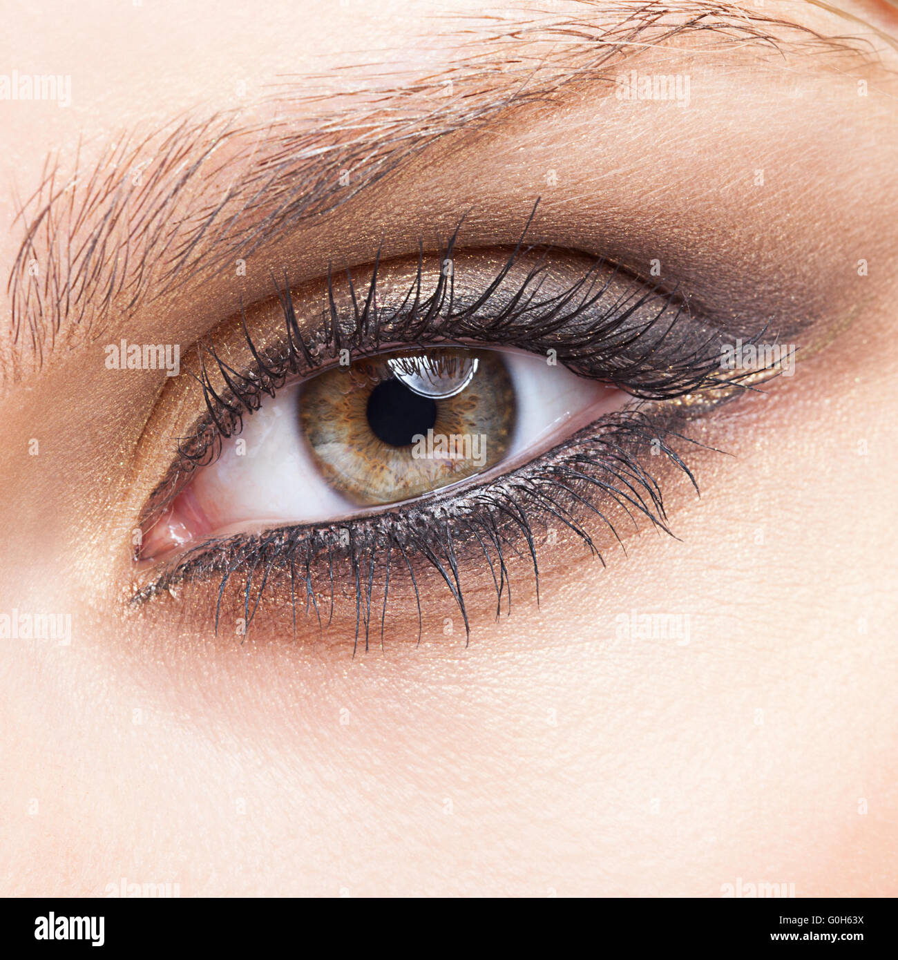 Eye closeup retina hi-res stock photography and images - Alamy