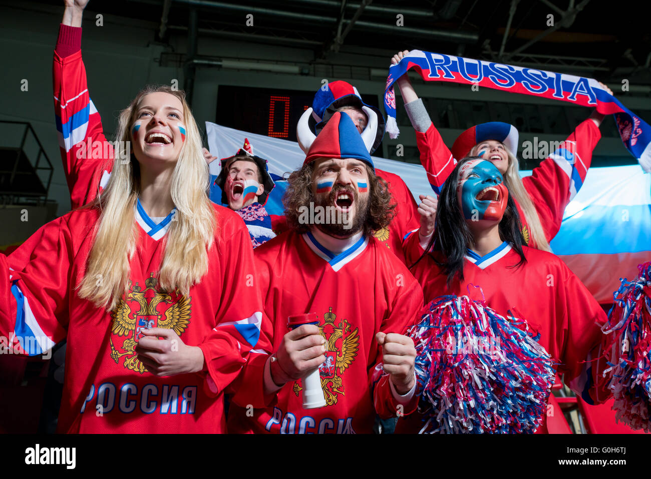Extreme football fan hi-res stock photography and images - Alamy