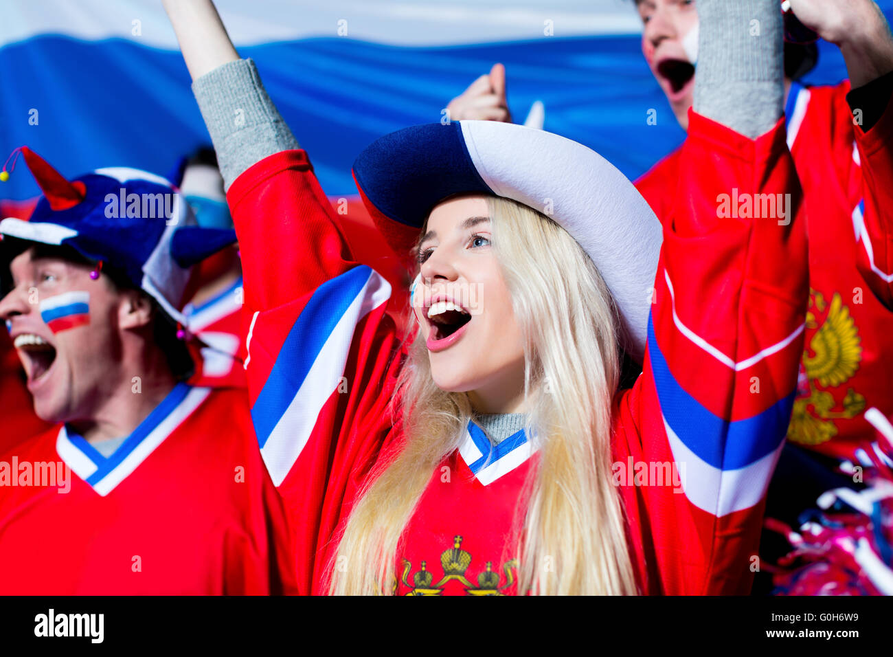 Extreme football fan hi-res stock photography and images - Alamy