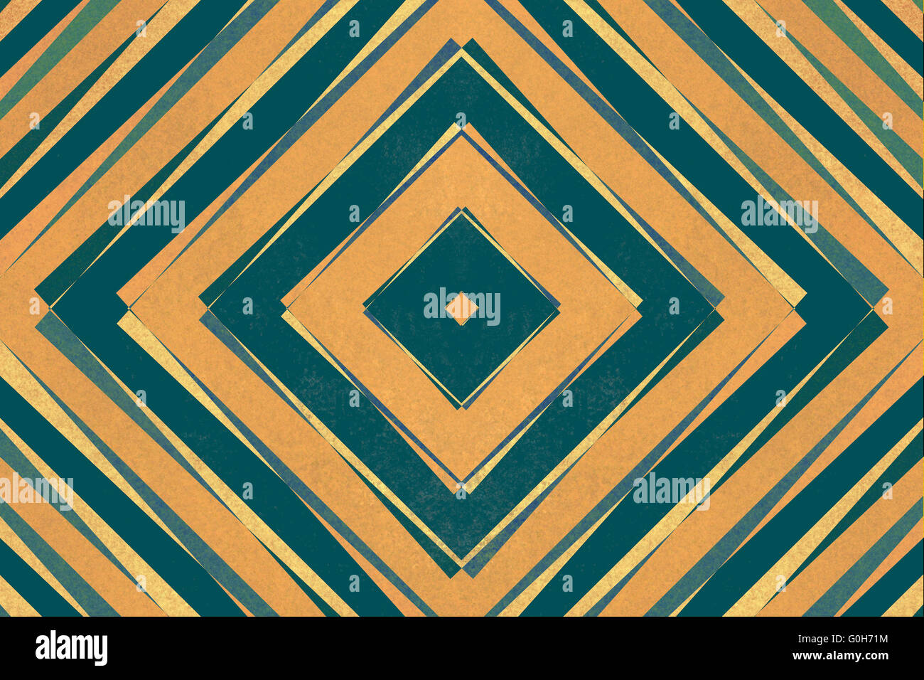 Retro diamond shapes pattern Stock Photo - Alamy