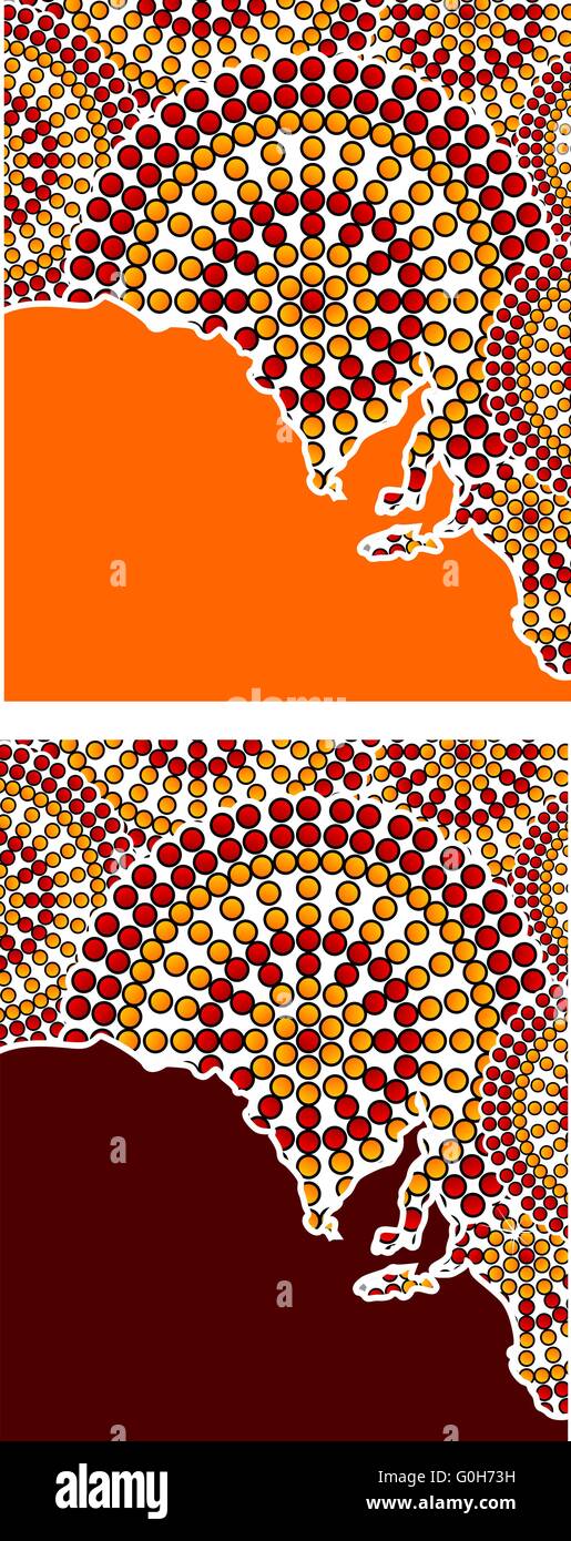 Popular motive. South Australia, Adelaide. National symbol Stock Vector ...