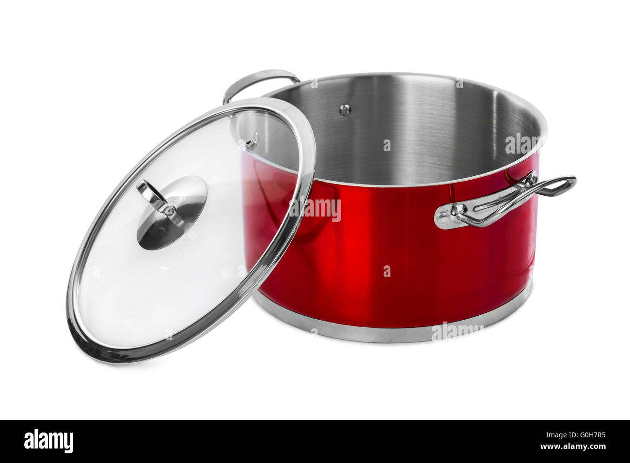 Red steel pan Stock Photo - Alamy