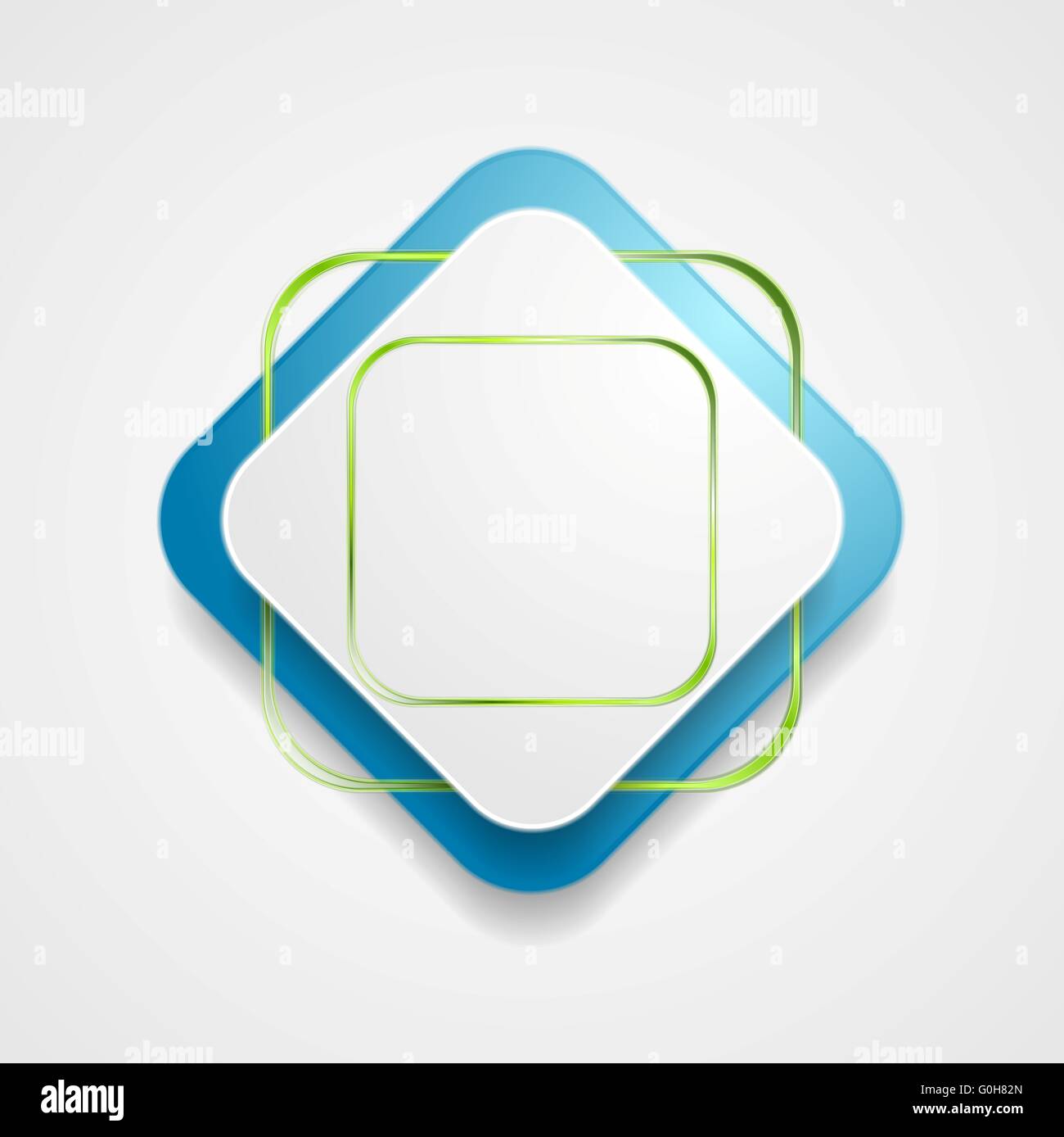 Rhombus shape green hi-res stock photography and images - Alamy