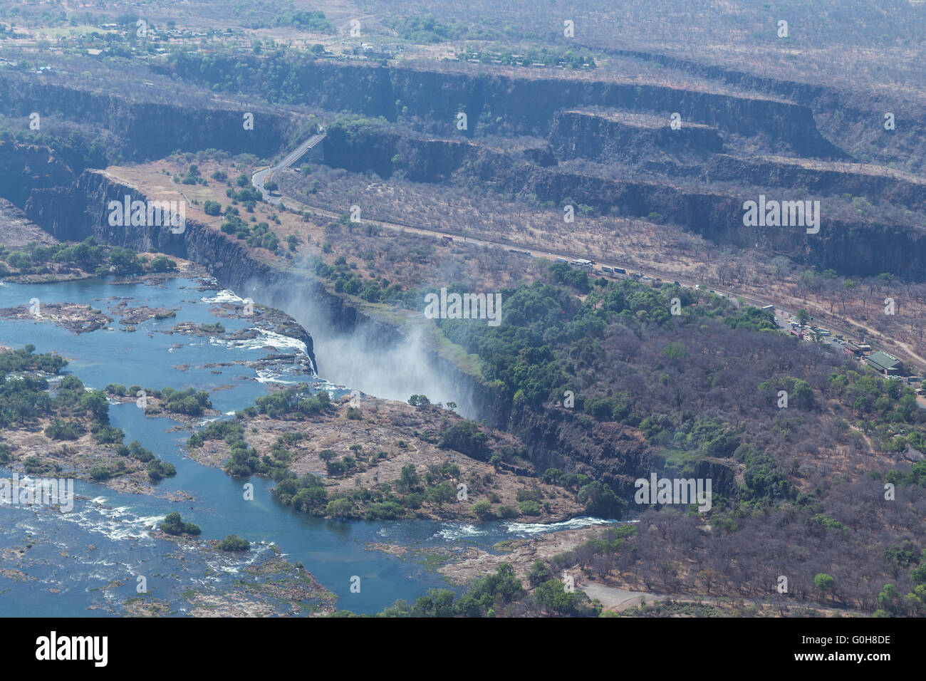 Victoria falls overview hi-res stock photography and images - Alamy