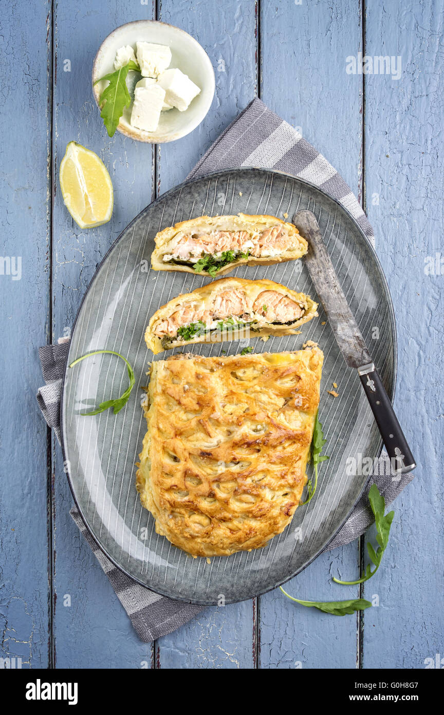 Fish cake dish top view hi-res stock photography and images - Alamy