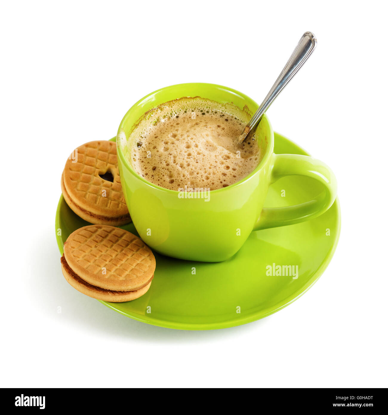 Coffee break snack Cut Out Stock Images & Pictures - Alamy