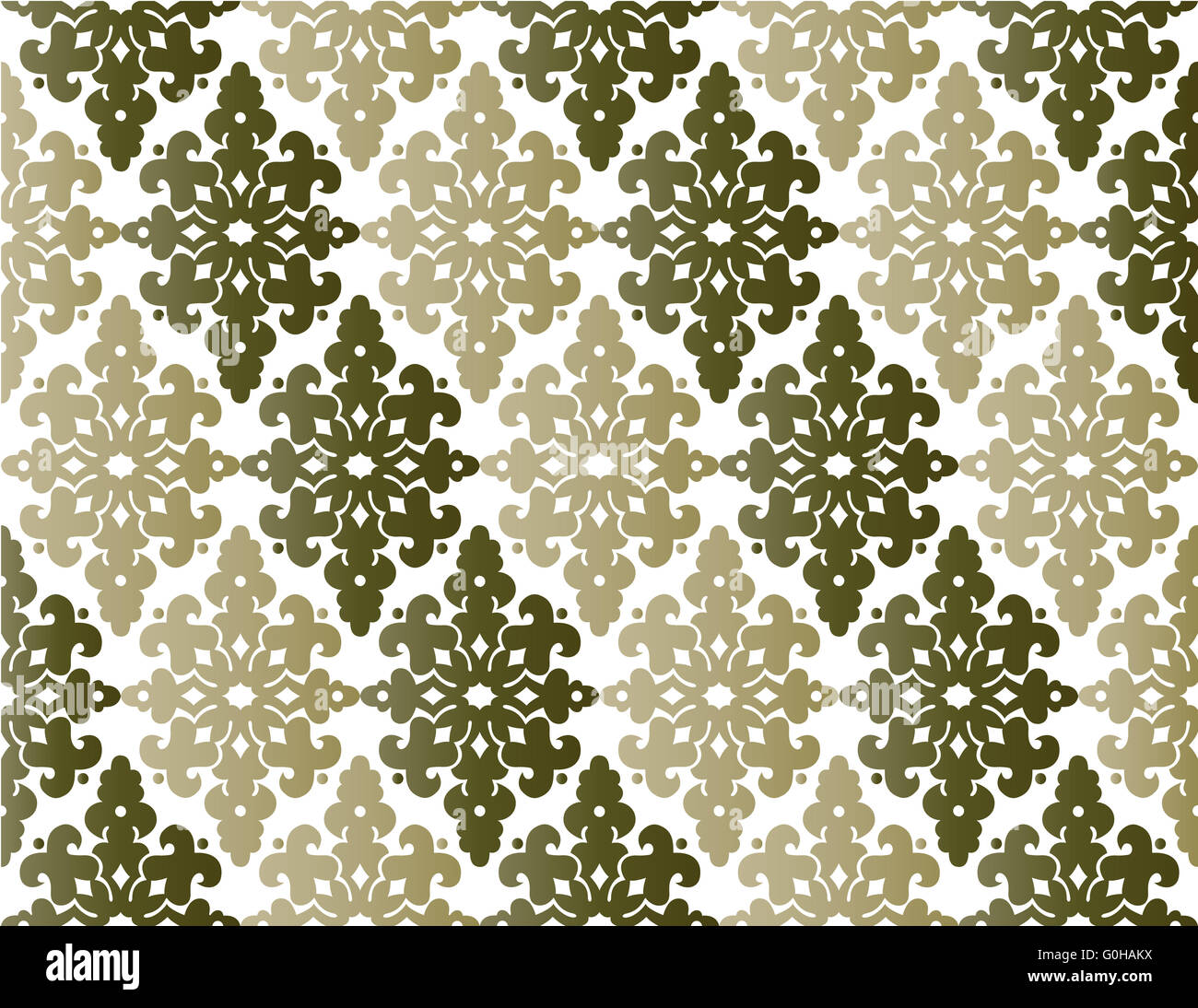 Antique ottoman turkish pattern vector design fourty four Stock Photo ...