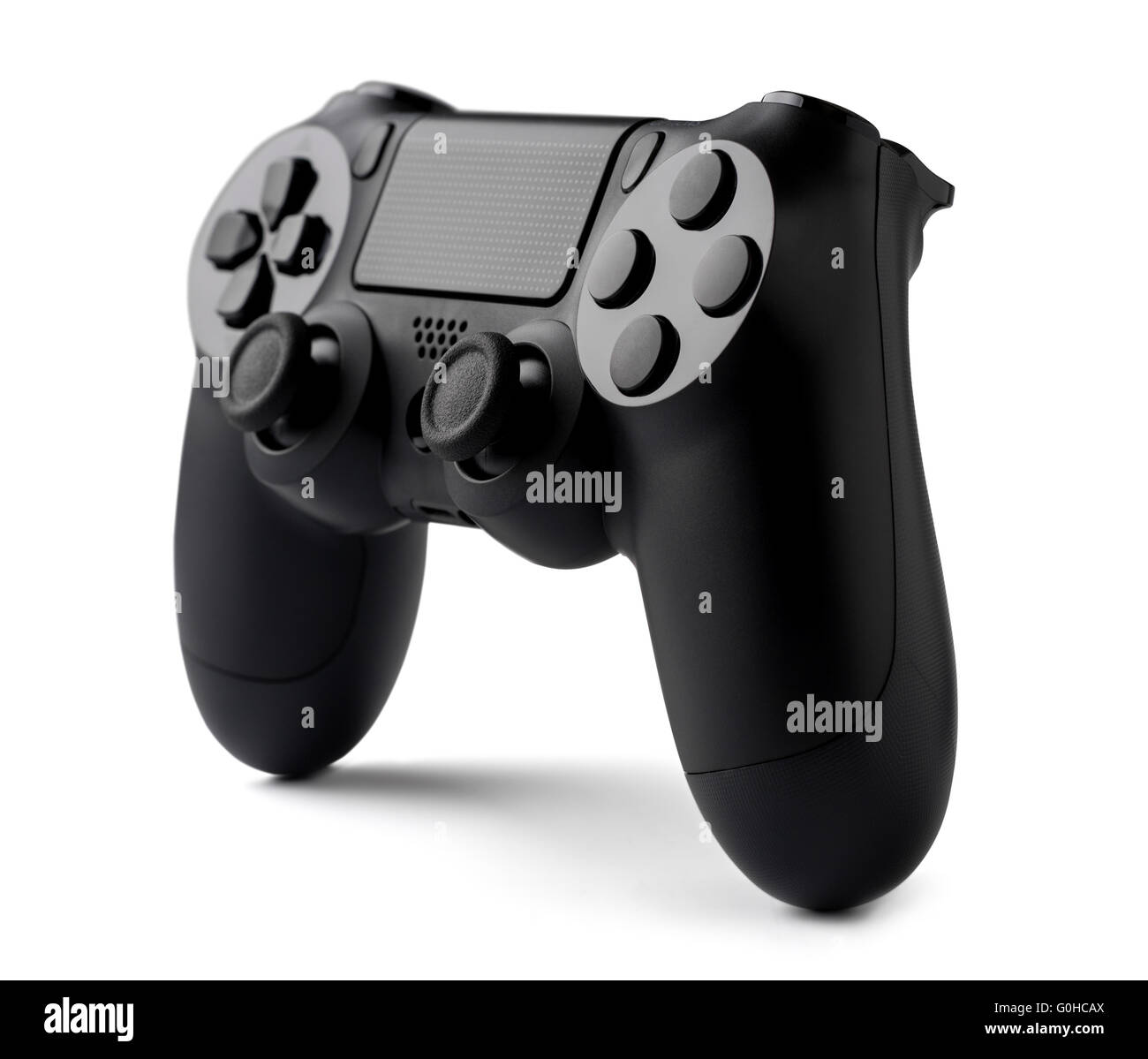 Joystick on white background, isolated close-up Stock Photo - Alamy