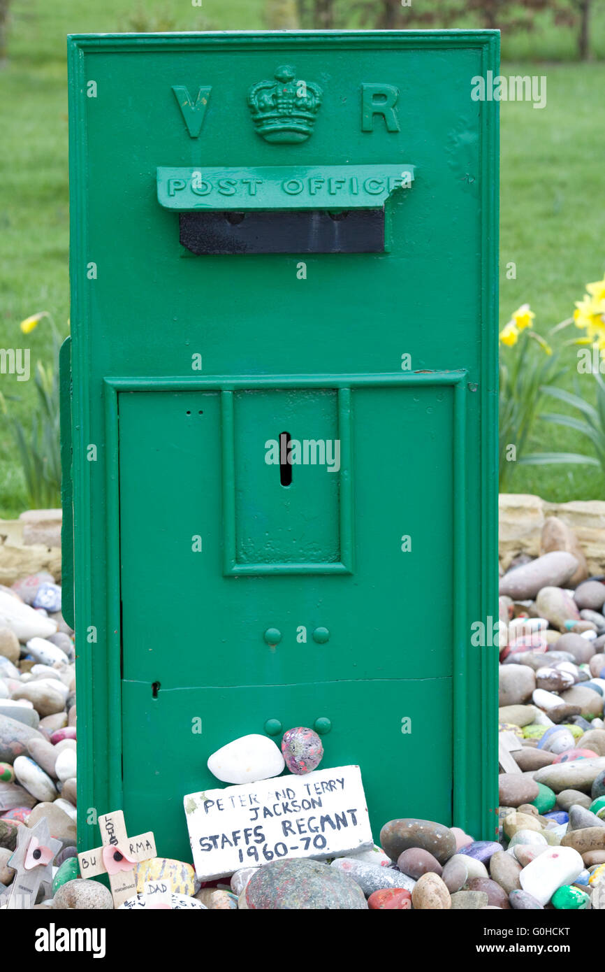 Memorial post box Stock Photo - Alamy