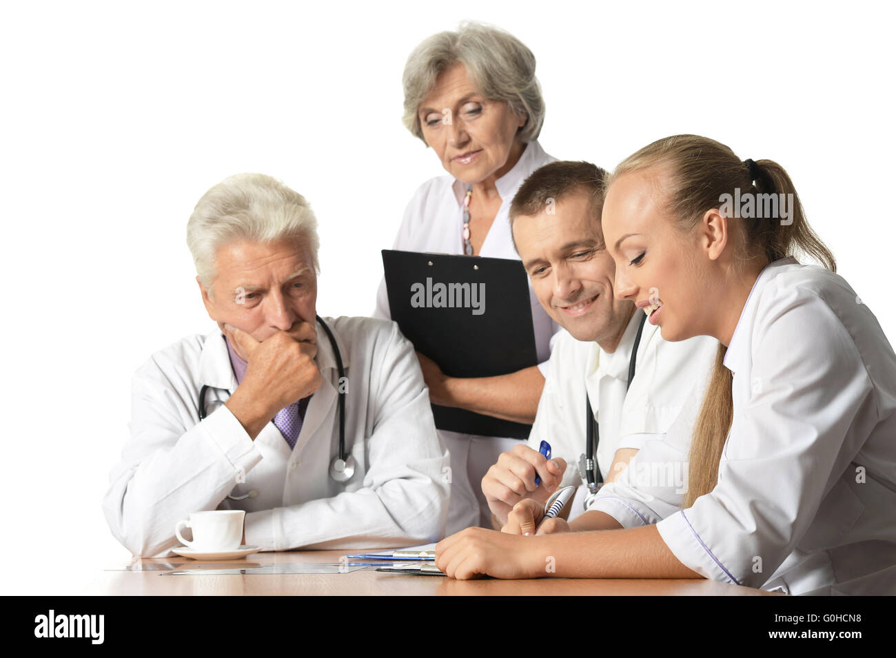 Group of doctors Stock Photo - Alamy