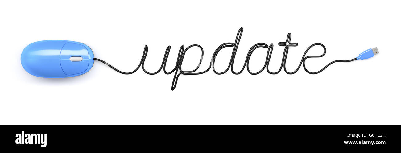 Text update Cut Out Stock Images & Pictures - Alamy