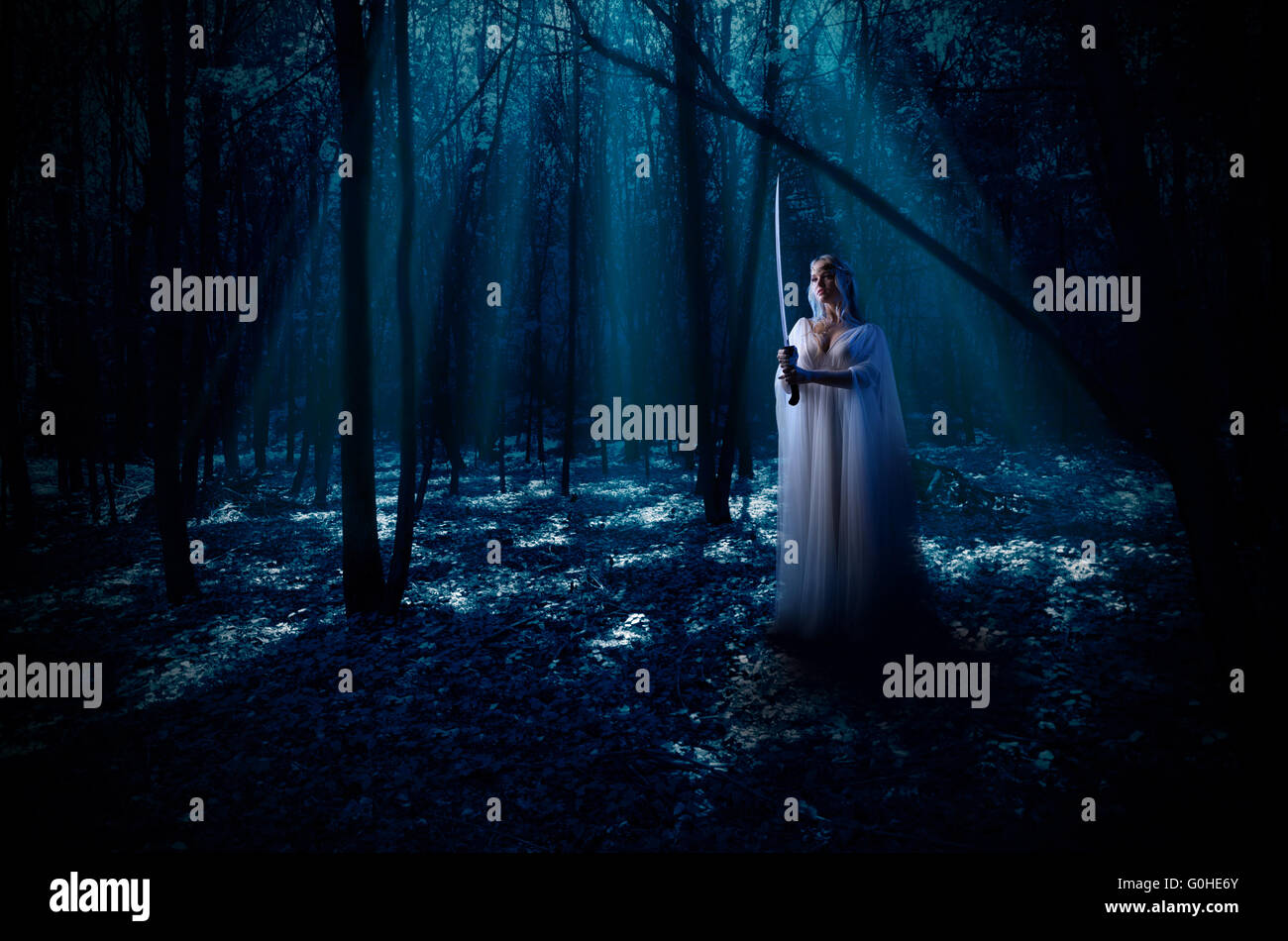 Ethereal sword hi-res stock photography and images - Alamy