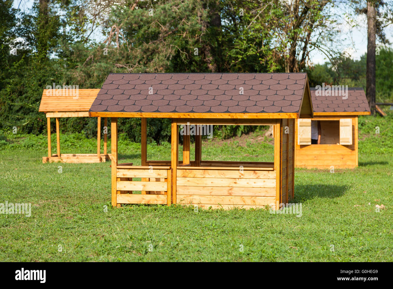 Children playing house kindergarden hi-res stock photography and images ...