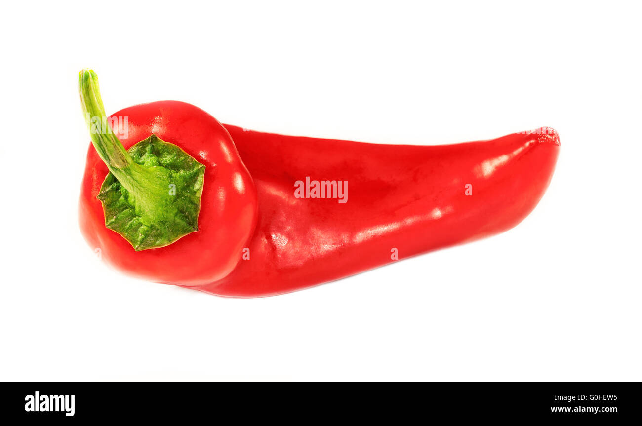 Big red pepper Stock Photo - Alamy