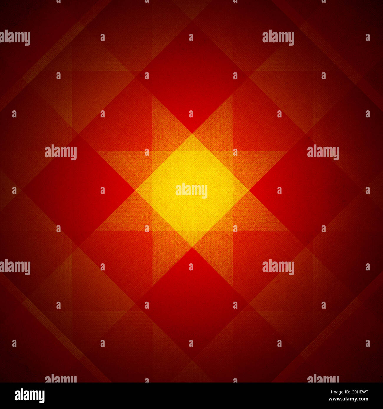 Red and yellow star pattern Stock Photo - Alamy