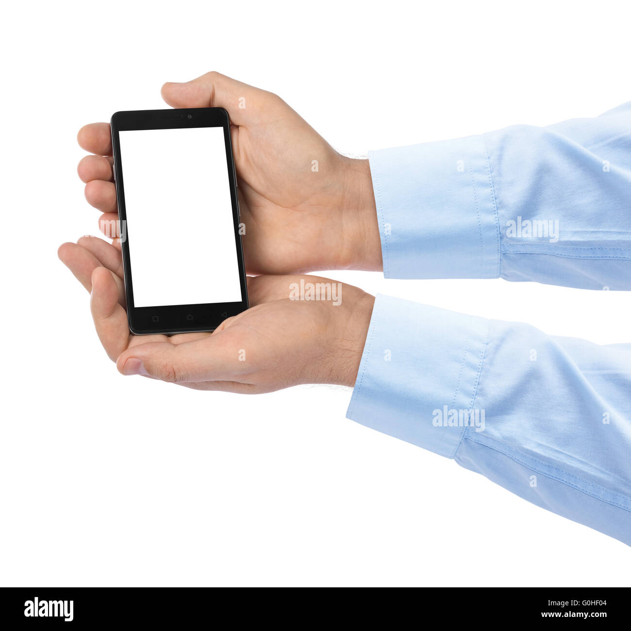 Hands with smartphone Stock Photo - Alamy