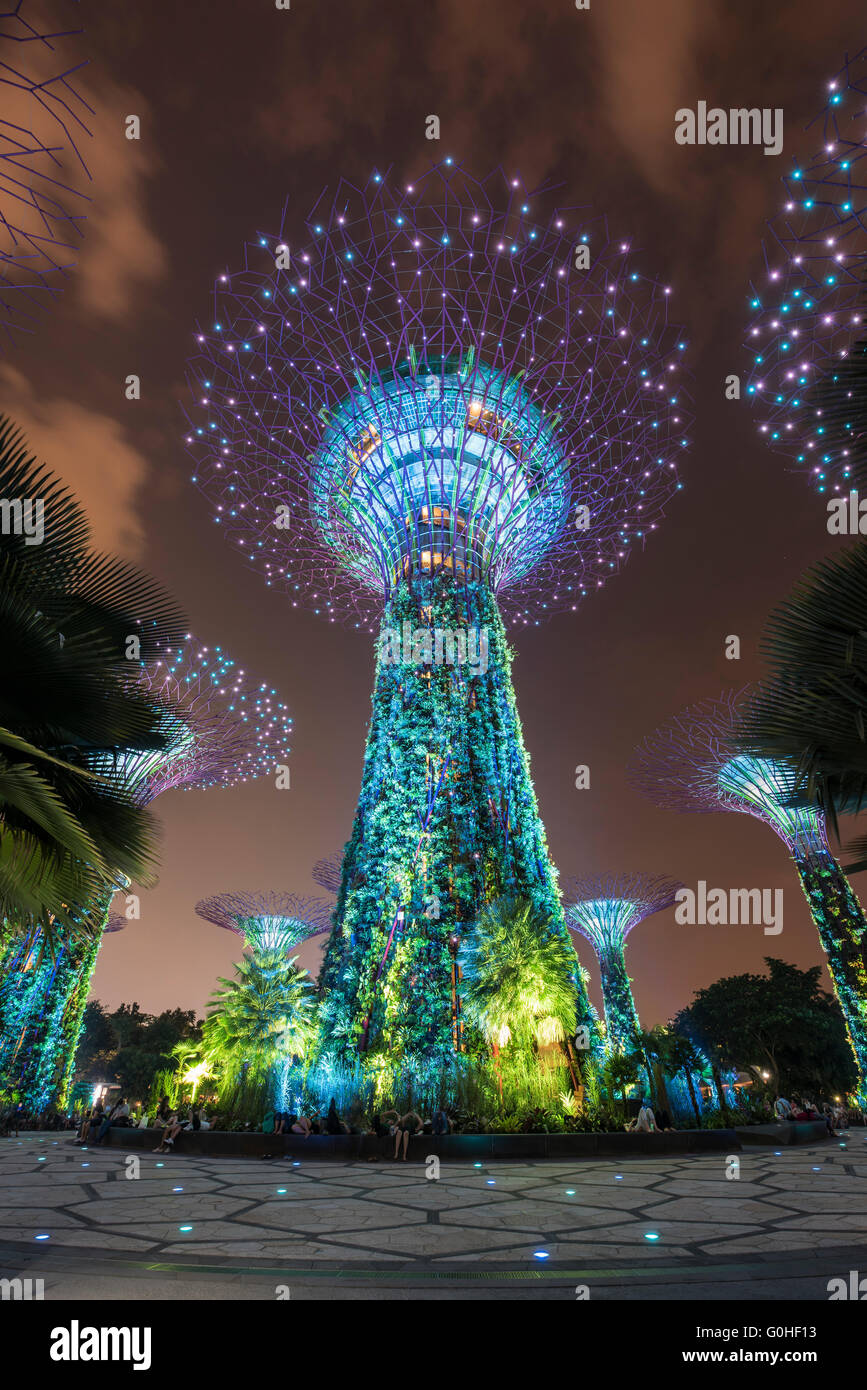 Ocbc garden rhapsody hi-res stock photography and images - Alamy