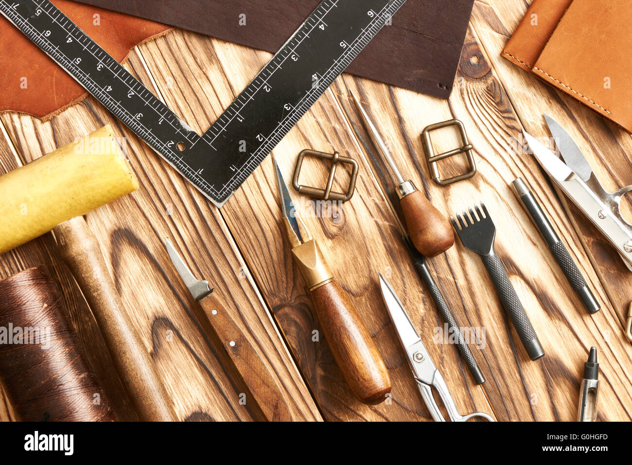 Crafting tools hi-res stock photography and images - Alamy