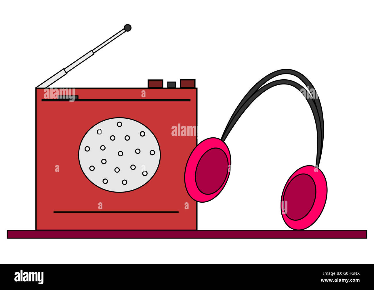 Modern radio hi-res stock photography and images - Alamy