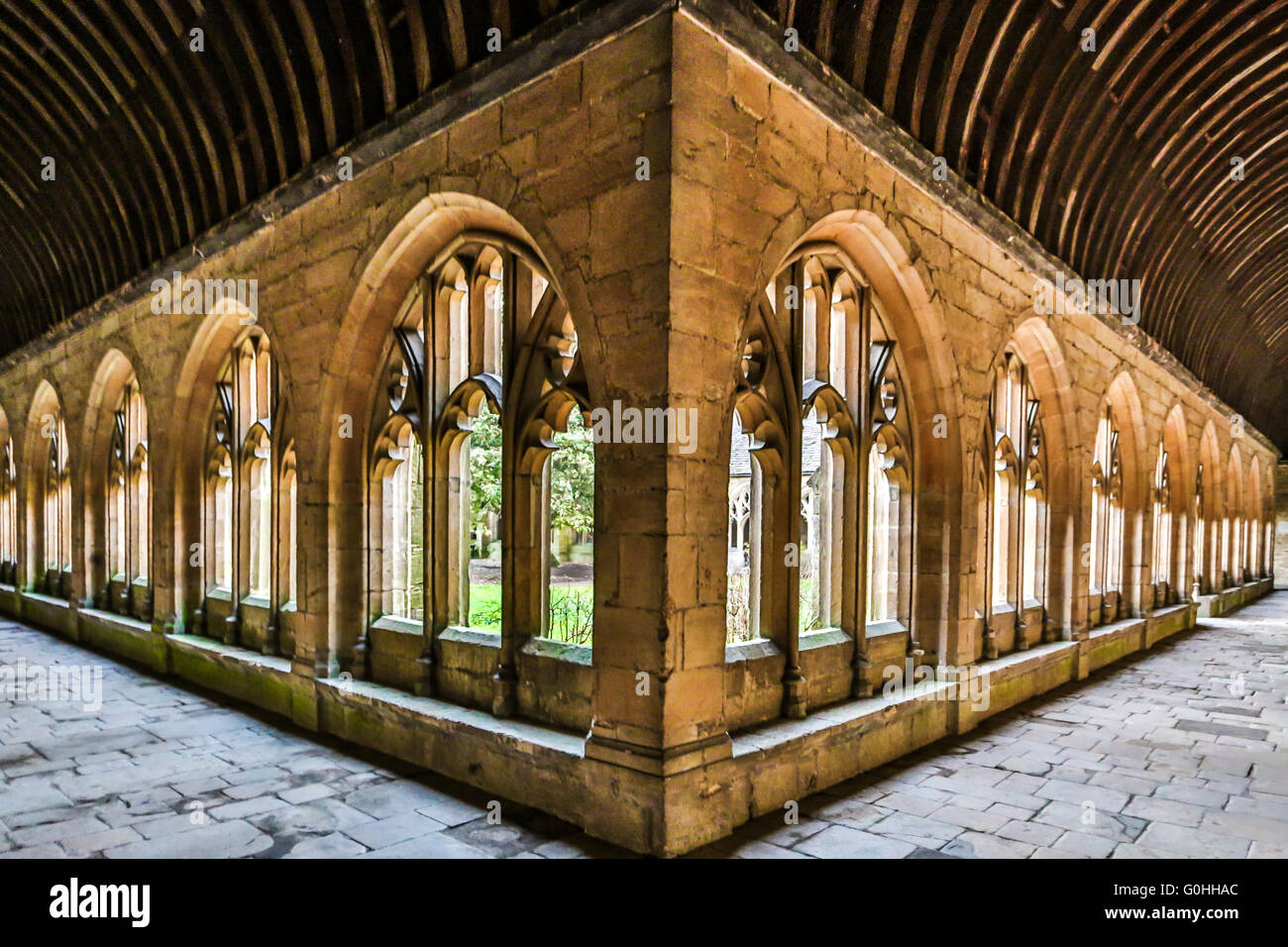 Cloister new college oxford hi-res stock photography and images - Alamy